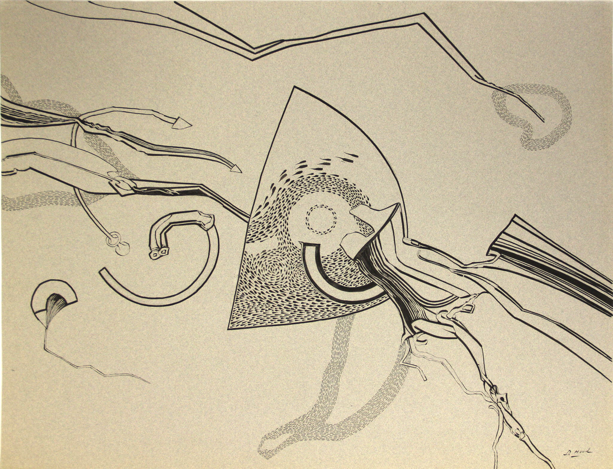 Fantasized Dream on the Life of Albert Einstein, n.d. - Dorothy Hood